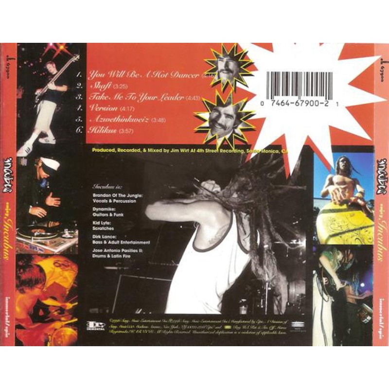 INCUBUS-ENJOY INCUBUS CD