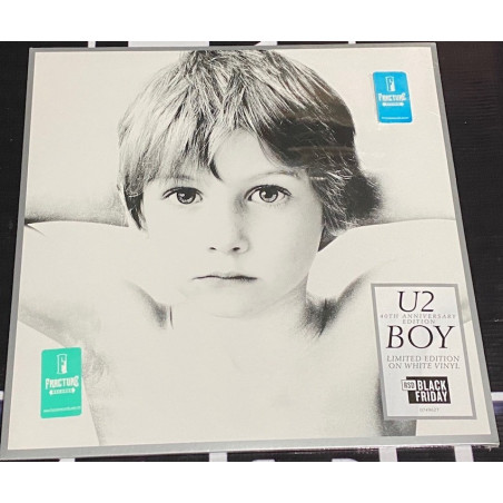 U2 - BOY-40TH ANNIVERSARY EDITION-[BLACK FRIDAY RSD 2020] VINYL BLANCO