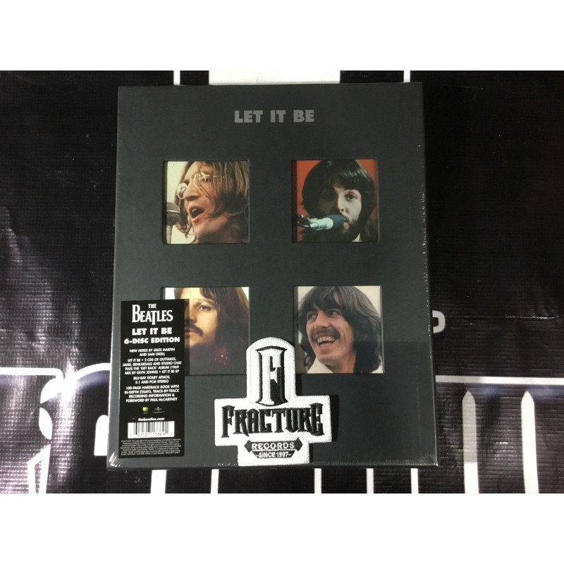THE BEATLES-LET IT BE BOX SET 5CD'S/1 BLU RAY
