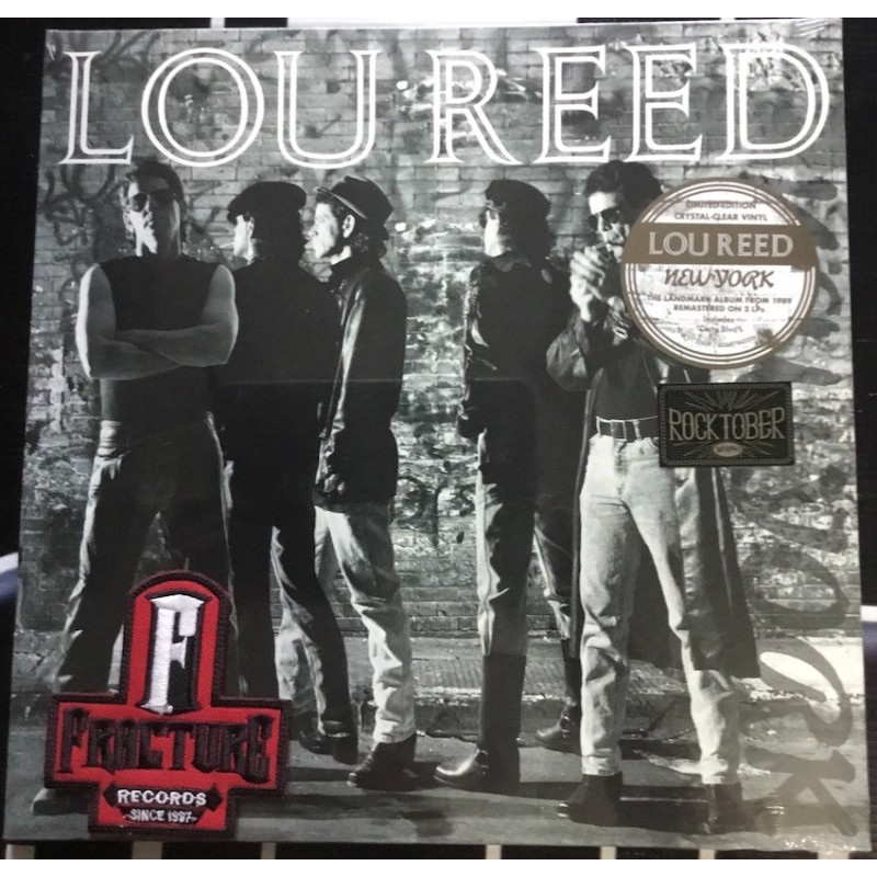 LOU REED-NEW YORK VINYL TRANSPARENTE
