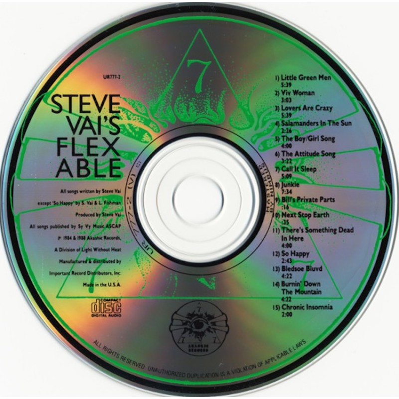 STEVE VAI–FLEX-ABLE CD