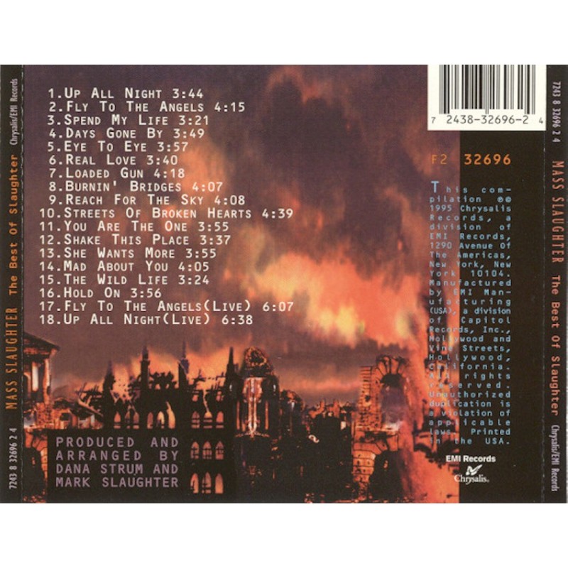 SLAUGHTER–MASS SLAUGHTER: THE BEST OF SLAUGHTER CD