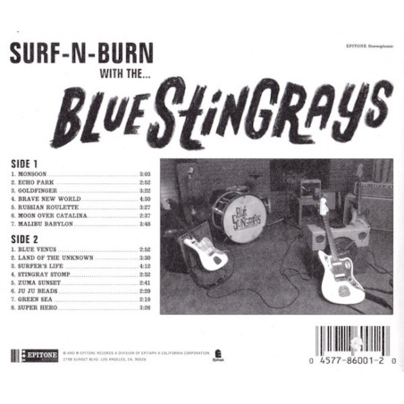 BLUE STINGRAYS–SURF-N-BURN CD
