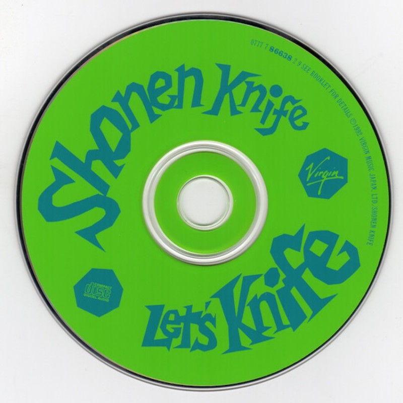 SHONEN KNIFE–LET'S KNIFE CD