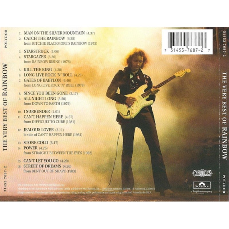 RAINBOW–THE VERY BEST OF RAINBOW CD