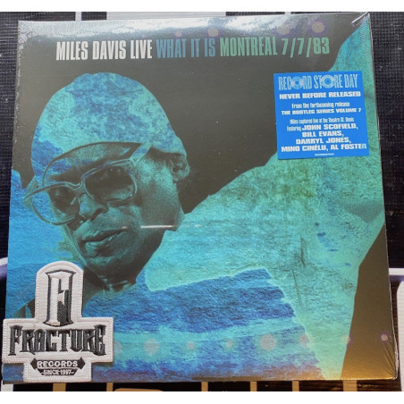 MILES DAVIS - WHAT IT IS: MONTREAL 7/7/83 (RSD-JUNIO-2022) VINYL