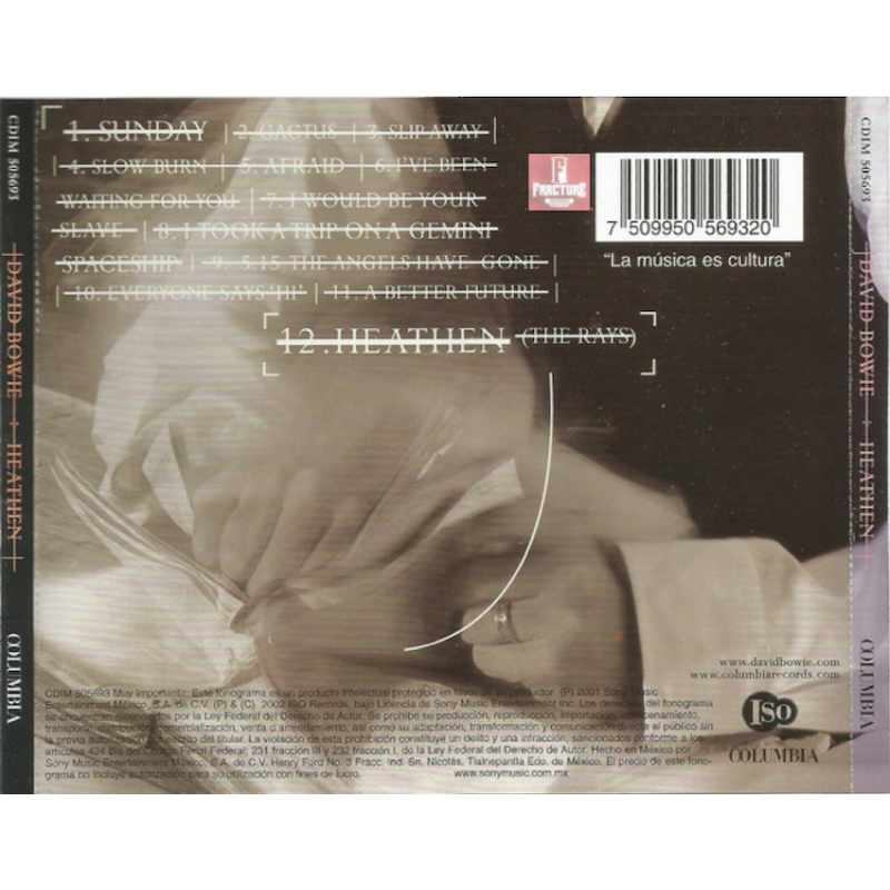 DAVID BOWIE-HEATHEN 2 CD