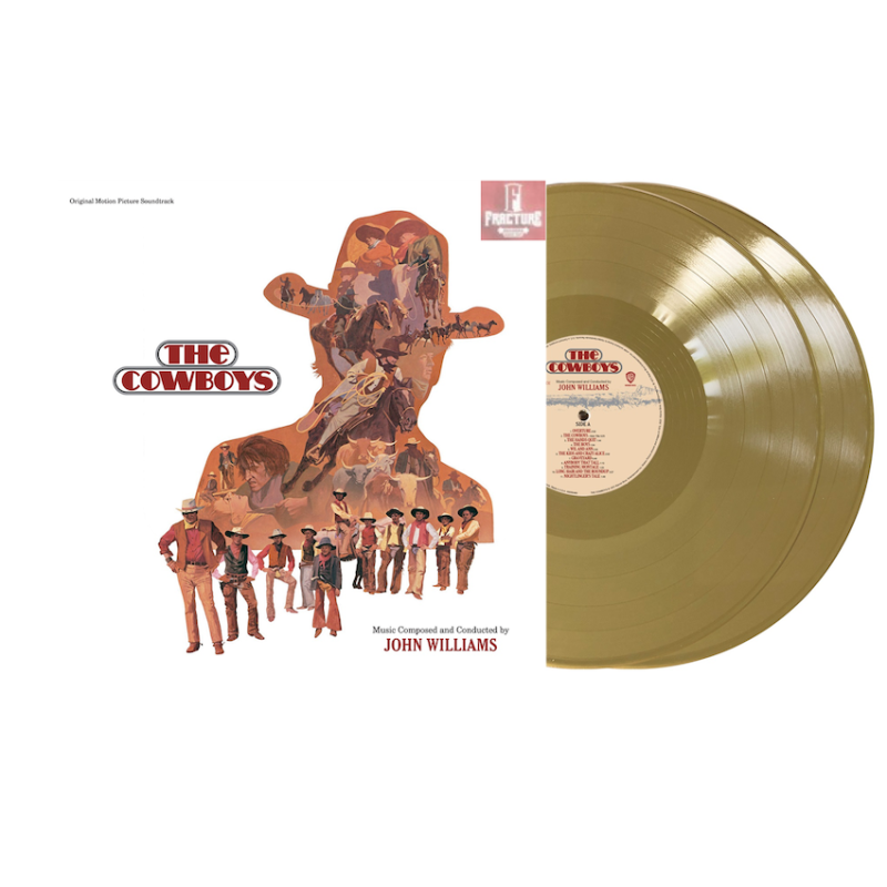 THE COWBOYS - JOHN WILLIAMS-SOUNDTRACK-50TH ANNIVERSARY-RSD-BF-2022 VINYL