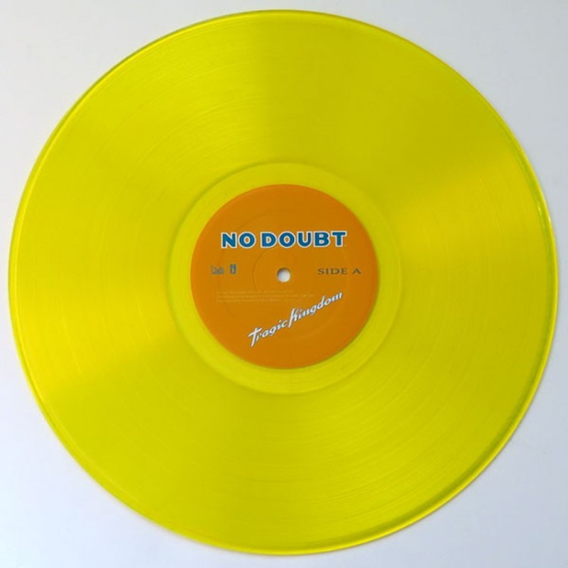 NO DOUBT-TRAGIC KINGDOM VINYL AMARILLO TRANSPARENTE