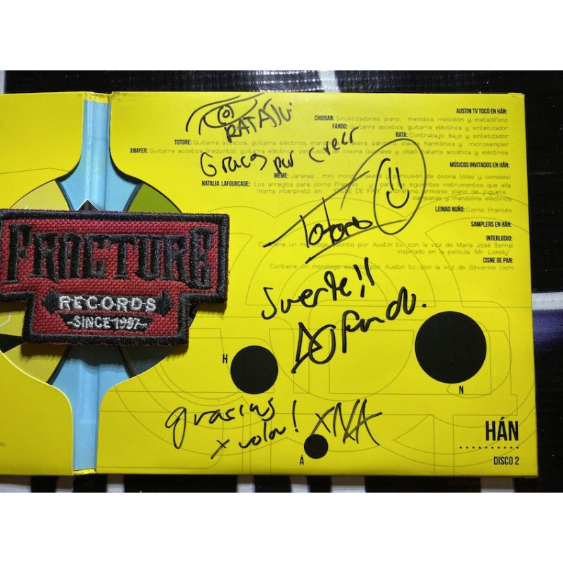 AUSTIN TV–CABALLEROS DEL ALBEDRÍO CD AUTOGRAFIADO