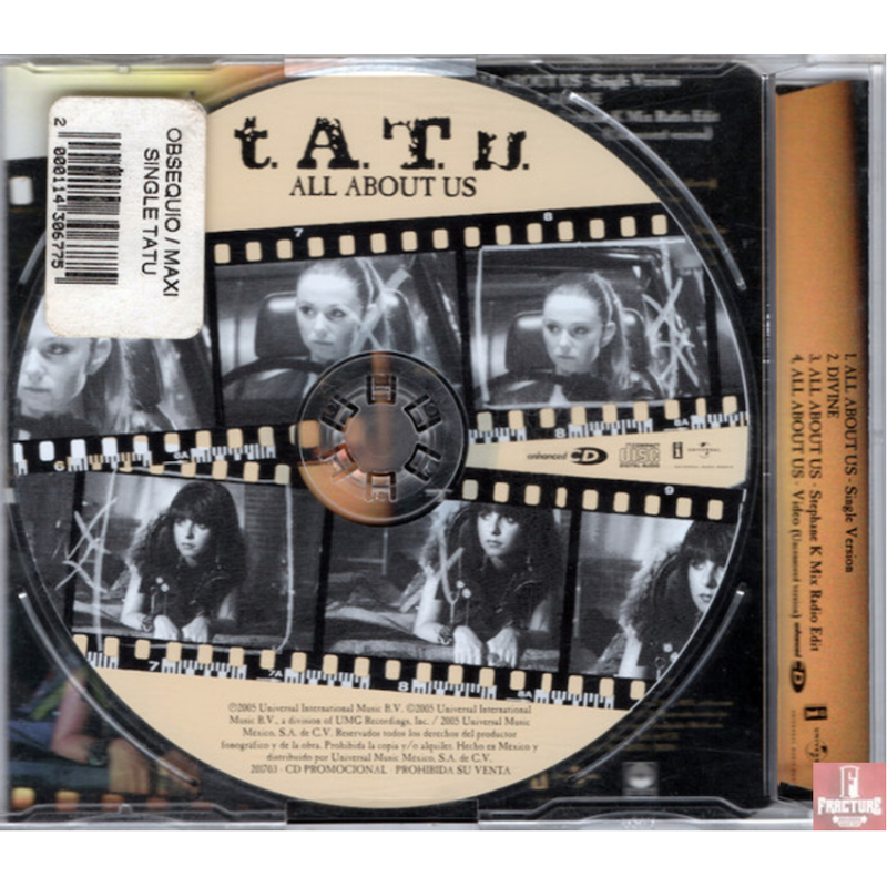 TATU – ALL ABOUT US CD