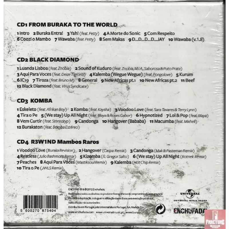 BURAKA SOM SISTEMA –BURAKA SOM SISTEMA 4CD BOX SET