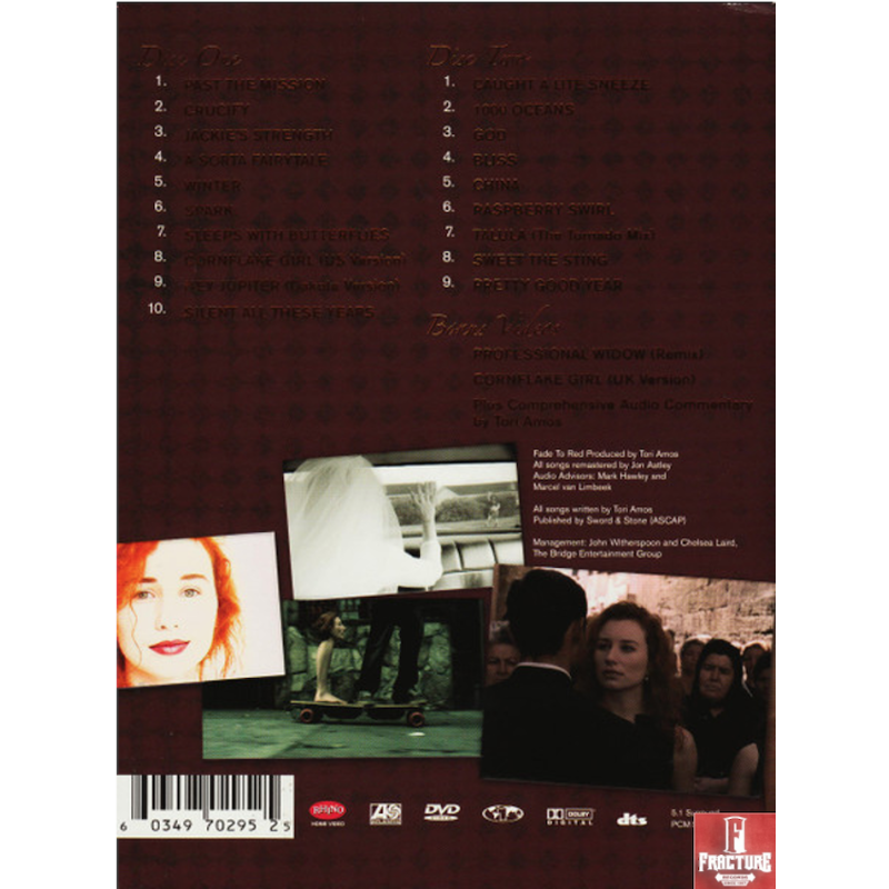 TORI AMOS – FADE TO RED: VIDEO COLLECTION DVD