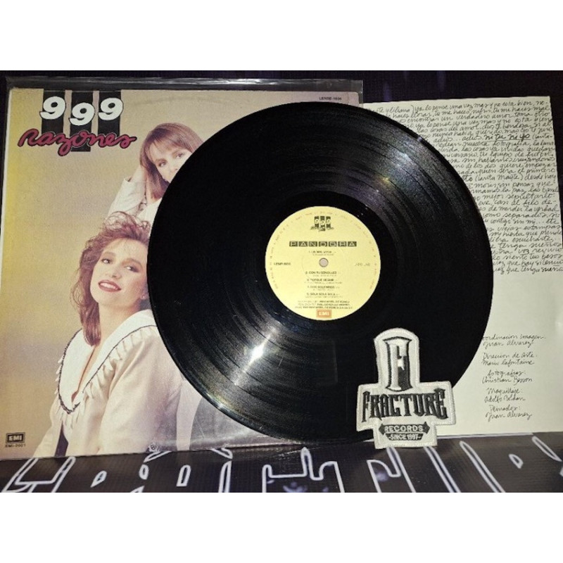 PANDORA – 999 RAZONES VINYL