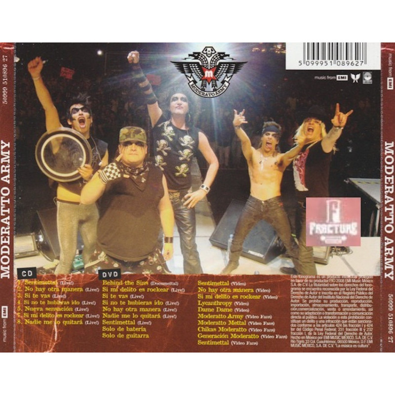 MODERATTO – MODERATTO ARMY CD/DVD