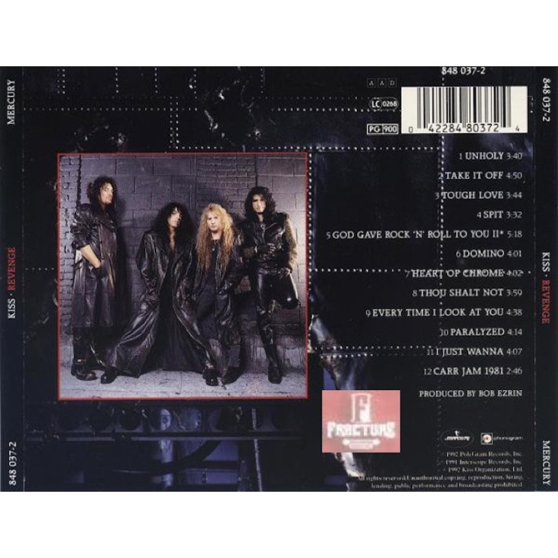 KISS – REVENGE CD