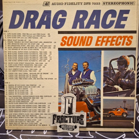 DRAG RACE SOUND EFFECTS / POMONA, CALIFORNIA VINYL