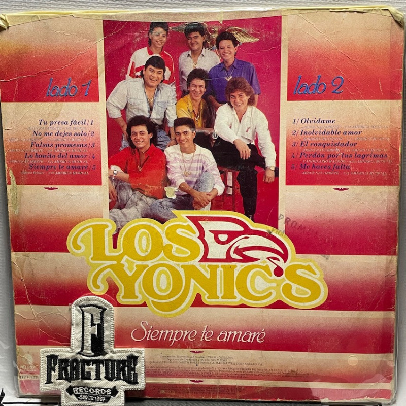 LOS YONIC'S – SIEMPRE TE AMARE VINYL