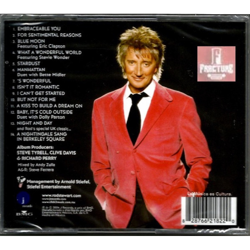 ROD STEWART – STARDUST... THE GREAT AMERICAN SONGBOOK VOLUME III CD