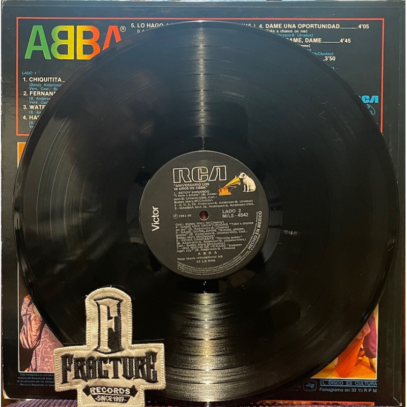 ABBA – ANIVERSARIO LOS 10 AÑOS DE ABBA VINYL
