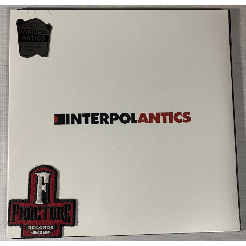 INTERPOL ‎– ANTICS VINYL RED 20TH ANNIVERSARY