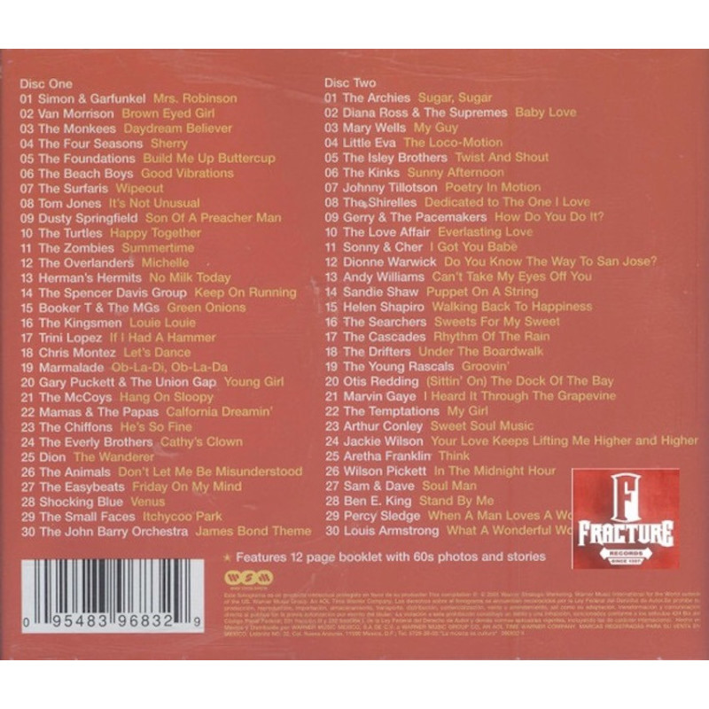 SIMPLY THE BEST 60S CD