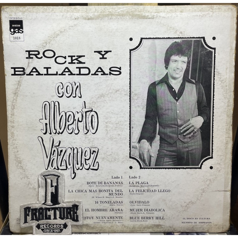 ALBERTO VÁZQUEZ – ROCK Y BALADAS CON ALBERTO VÁZQUEZ VINYL