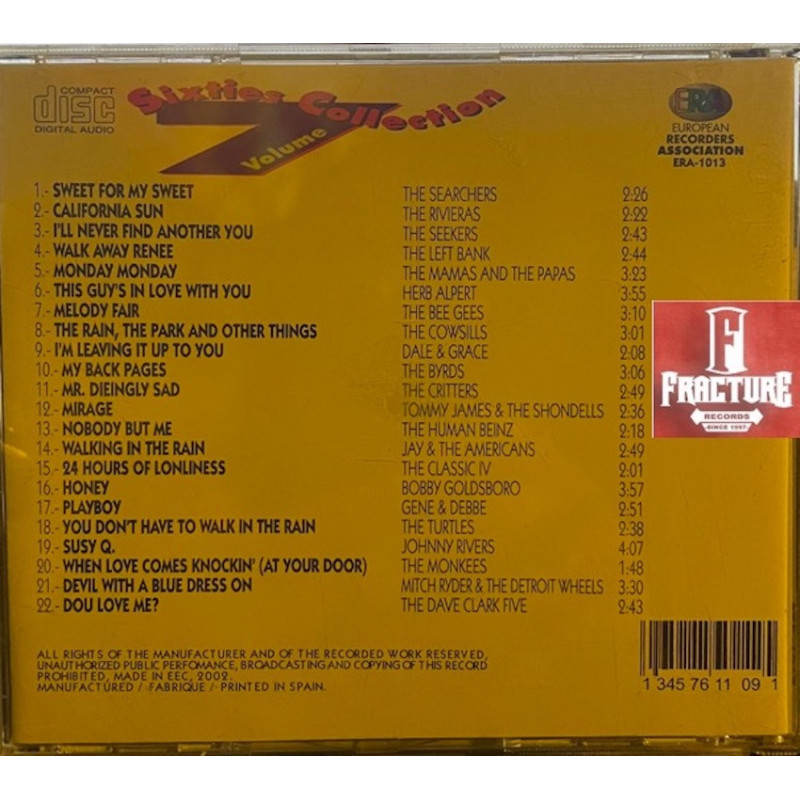 SIXTIES COLLECTION NO. 7 CD
