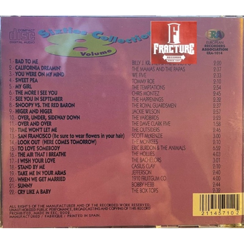 SIXTIES COLLECTION NO. 8 CD