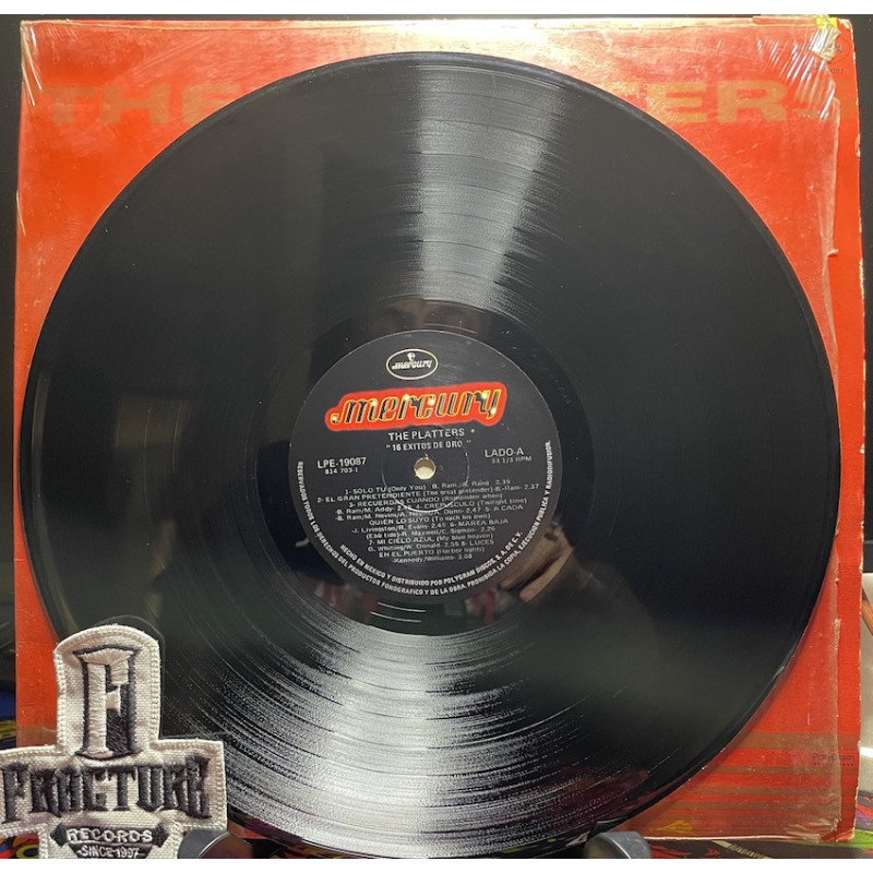 THE PLATTERS – 16 GREATEST HITS VINYL
