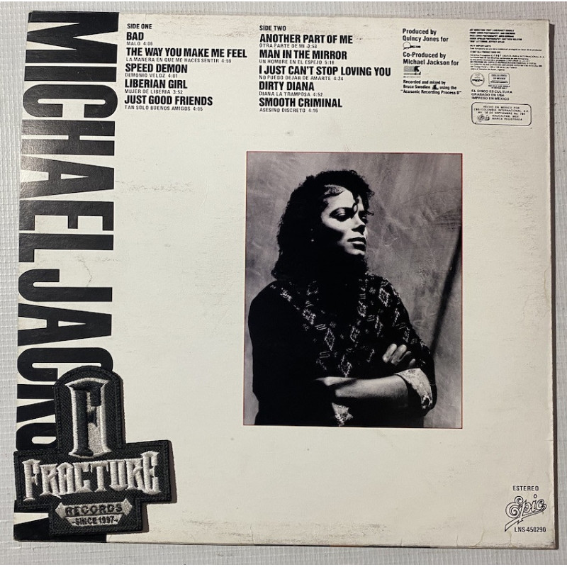 MICHAEL JACKSON – BAD VINYL