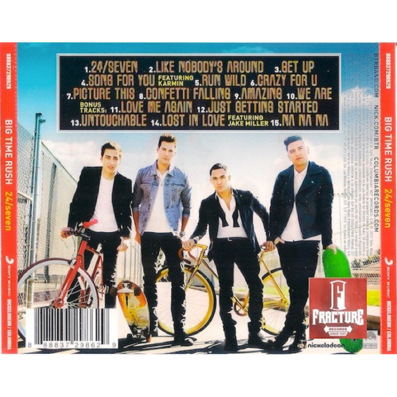 BIG TIME RUSH – 24/SEVEN CD