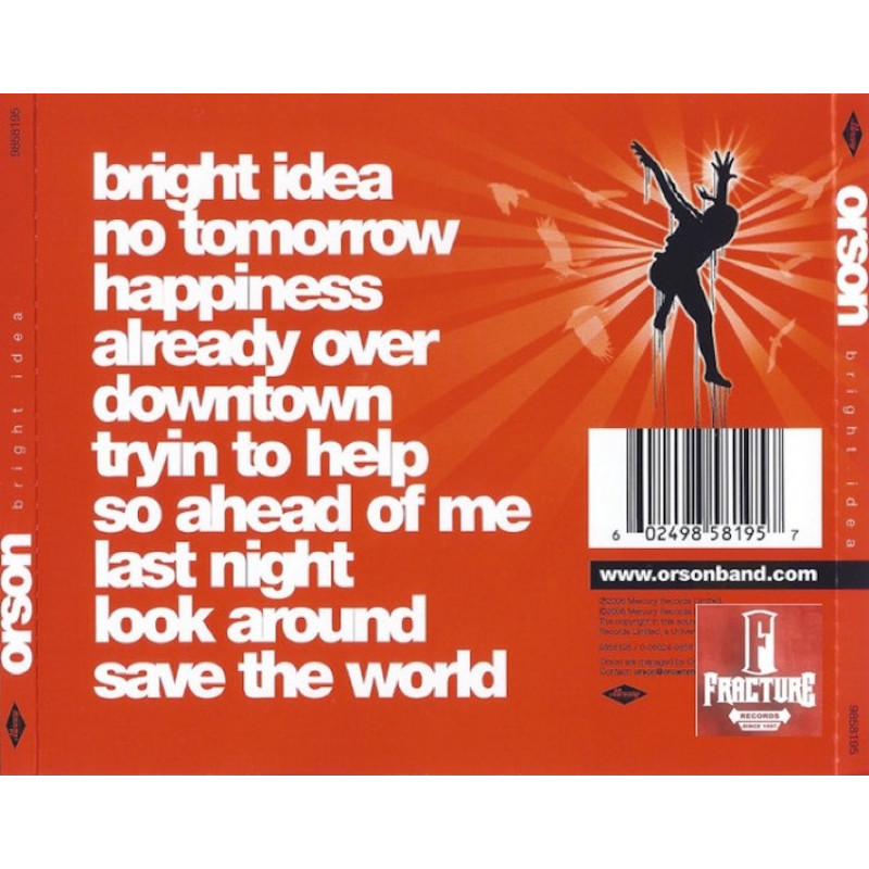 ORSON – BRIGHT IDEA CD