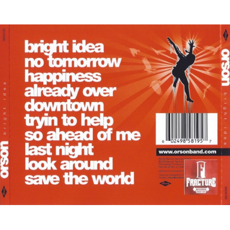 ORSON – BRIGHT IDEA CD