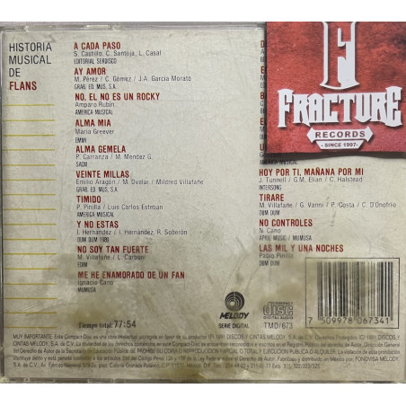 FLANS – HISTORIA MUSICAL CD