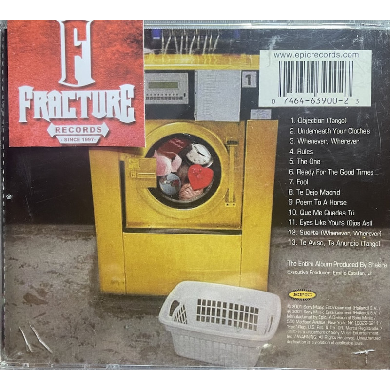 SHAKIRA – LAUNDRY SERVICE CD