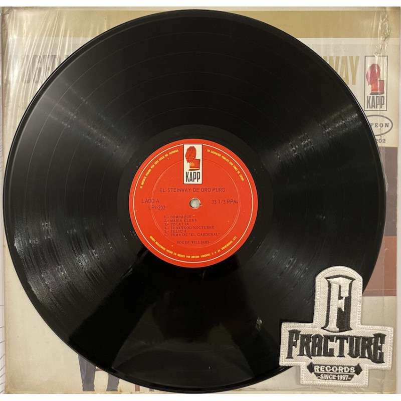 ROGER WILLIAMS – THE SOLID GOLD STEINWAY VINYL