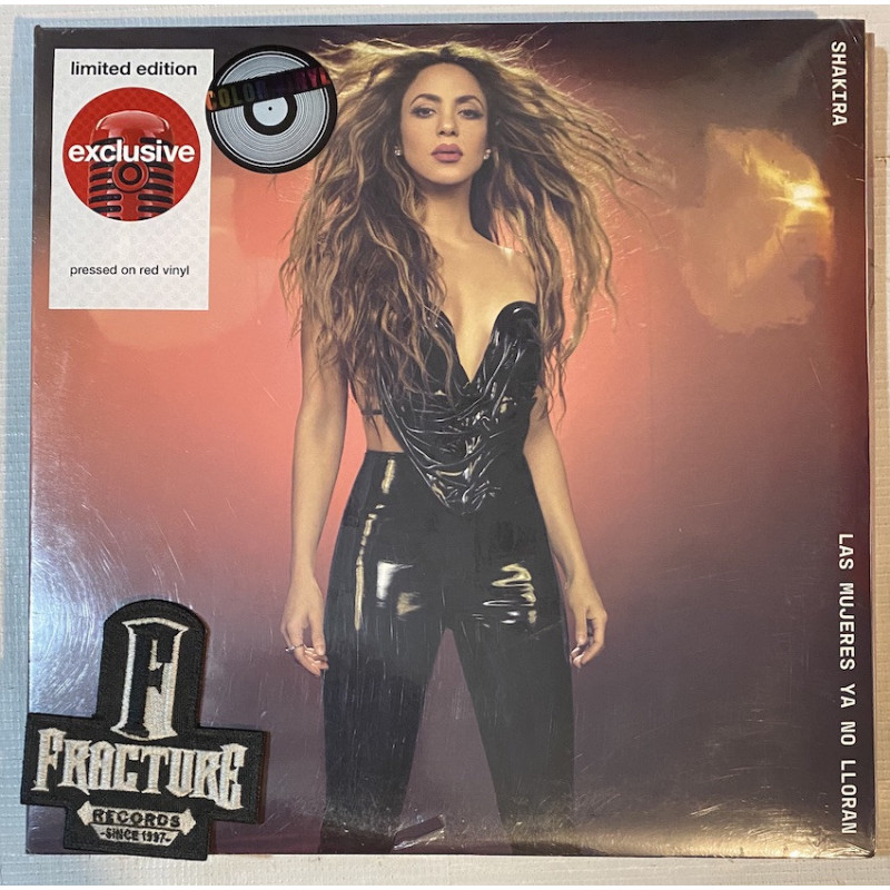 SHAKIRA ‎– LAS MUJERES YA NO LLORAN VINYL RUBY RED SWIRLED