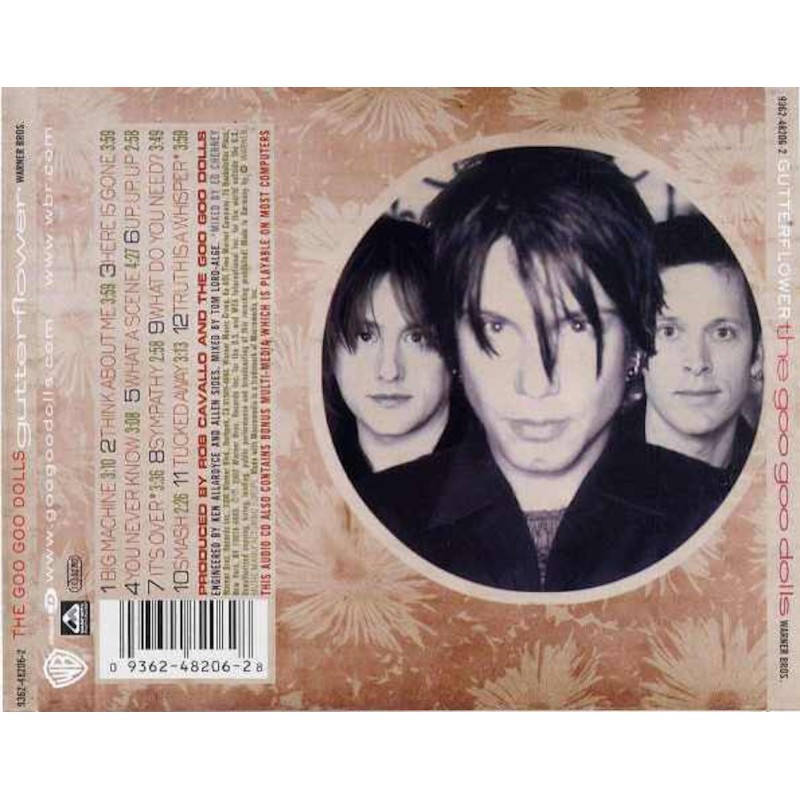 THE GOO GOO DOLLS-GUTTERFLOWER CD