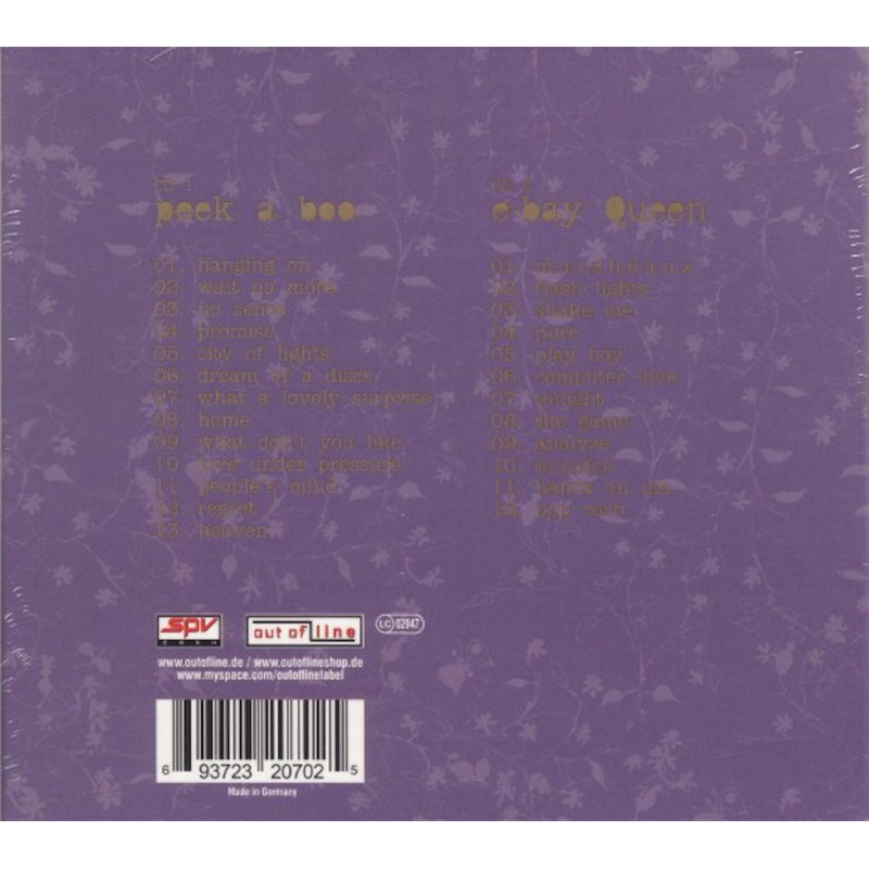 MARSHEAUX-PEEK A BOO / E-BAY QUEEN CD