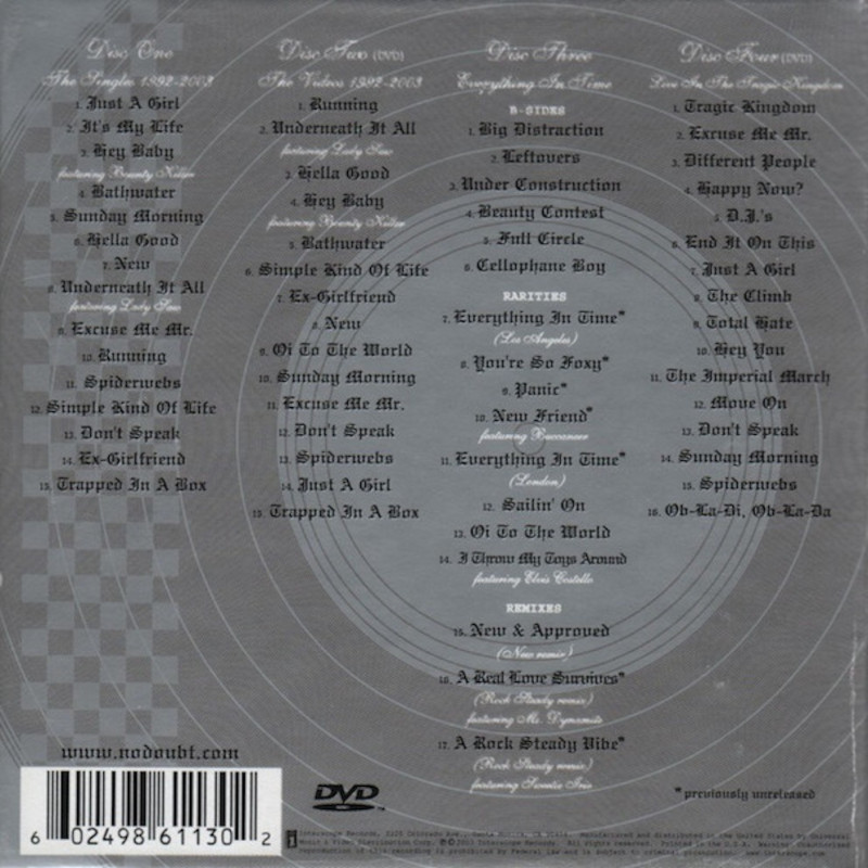 NO DOUBT-BOOM BOX CD