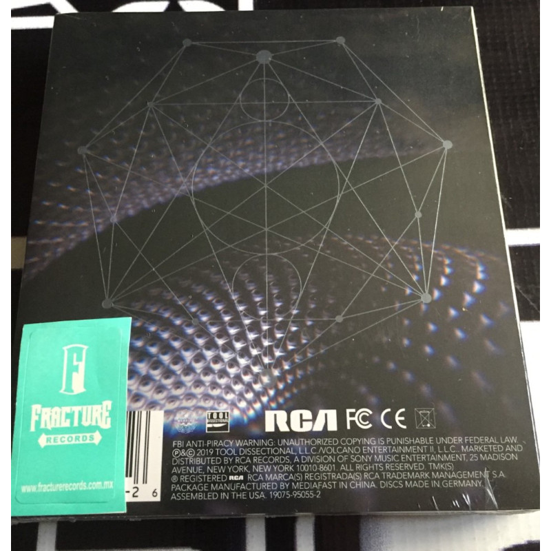 TOOL-FEAR INOCULUM (LIMITED HD RECHARGEABLE SCREEN/CHARGING CABLE/SPEA CD