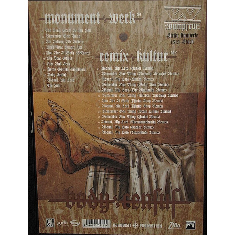 WUMPSCUT - BODY CENSUS BOX CD