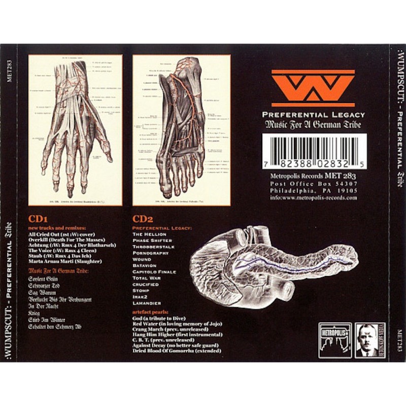 WUMPSCUT-PREFERENTIAL TRIBE CD