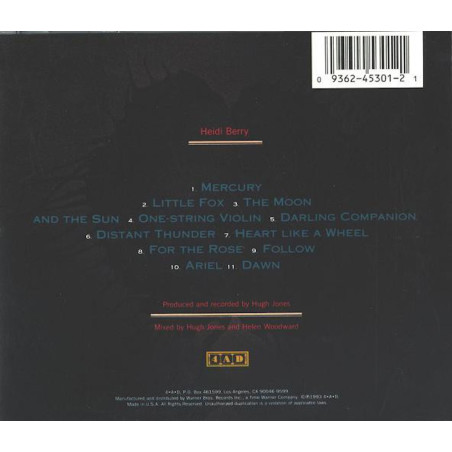 HEIDI BERRY-HEIDI BERRY CD