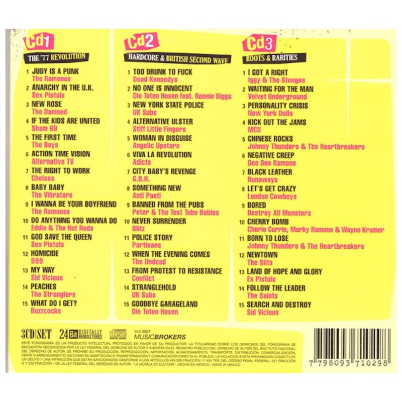 PUNK-1977/2007 30TH ANNIVERSARY/LIMITED EDITION CD