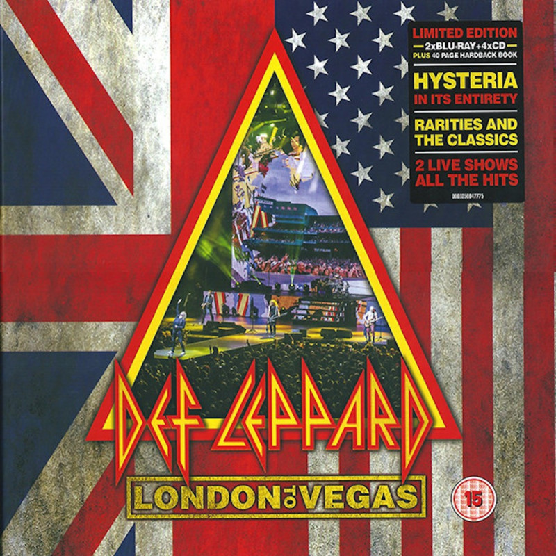 DEF LEPPARD-LONDON TO VEGAS CD/BLU RAY
